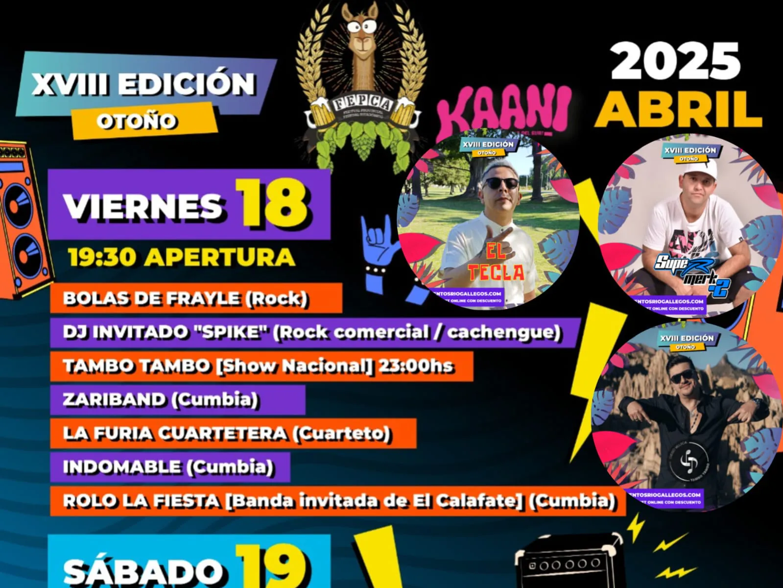 Río Gallegos se prepara para vivir la 18ª Edición del FEPCA Festival