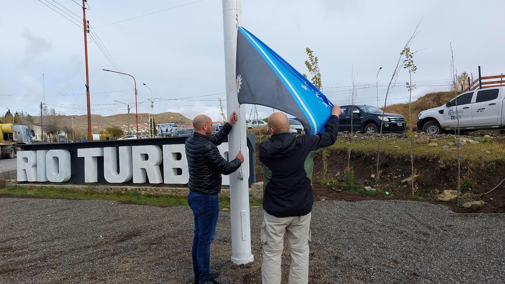 Acto por el Día de la Bandera de Río Turbio
