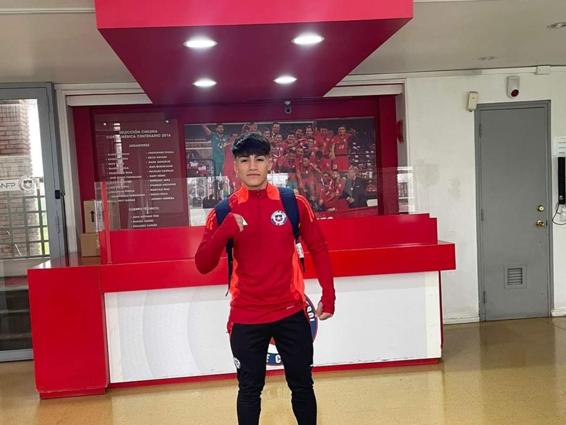 Alejandro Galvan fue convocado para la Selección Chilena Sub 17